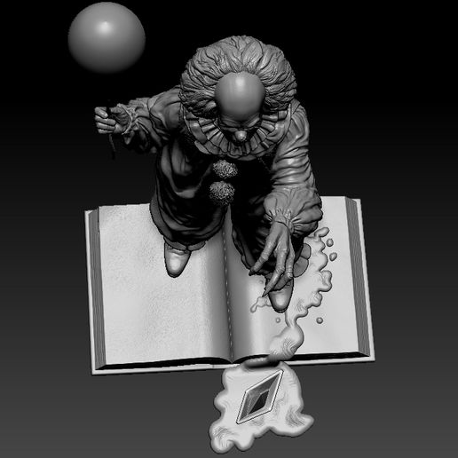 🤡 Pennywise・ OBJ File for ・Cults