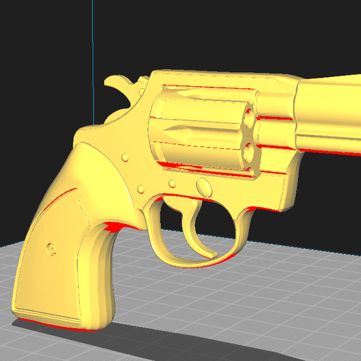 🔫 Colt .38 Special - Classic 3D Model・ STL File for 3D printing・Cults