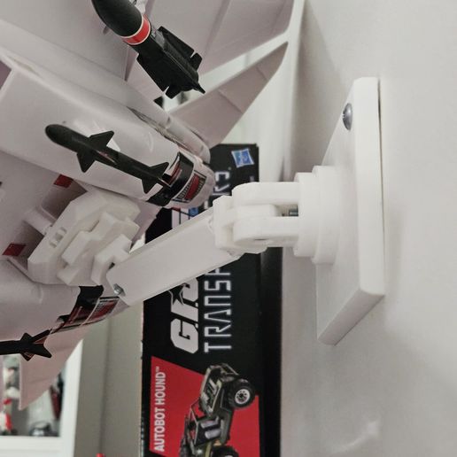 ️ SDDC 2013 GI Joe Skystriker/Jetfire wall mount・ STL File for ・Cults