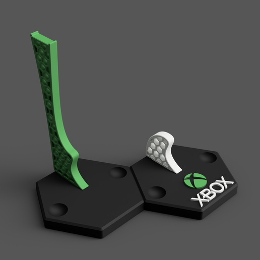 STL file HexaDock Xbox Modular Gaming Stand 🎮 ・3D printable model to ...