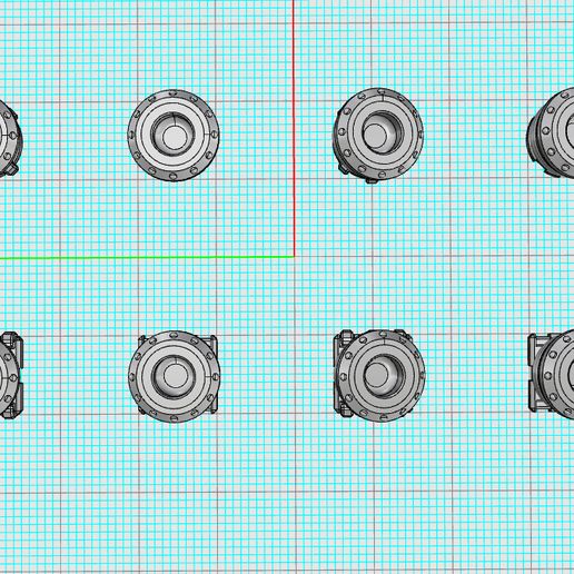 🔫 Suturus Pattern Weapon Adapters・Free STL File for ・Cults