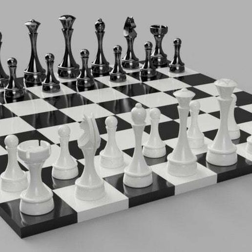 Fichier STL gratuit Jeu d'échecs Phifr 2020・Objet imprimable en 3D à télécharger・Cults