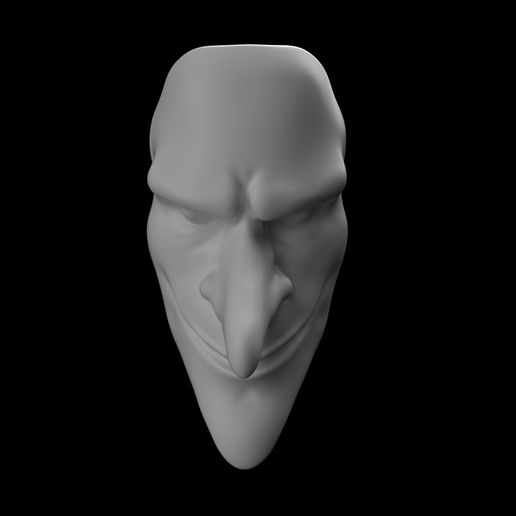 😈 Jester Devil May Cry Mask・ STL File for 3D printing・Cults