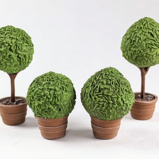 🌳 Bush & Tree Set・ 3D File for 3D printing・Cults