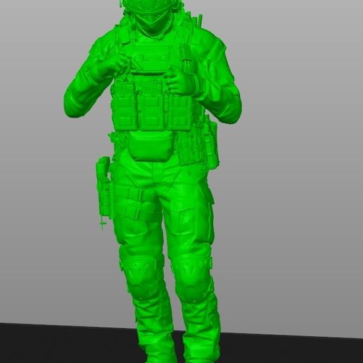🫡 Soldier Ops 46: Elite Forces・ STL File for 3D printing・Cults