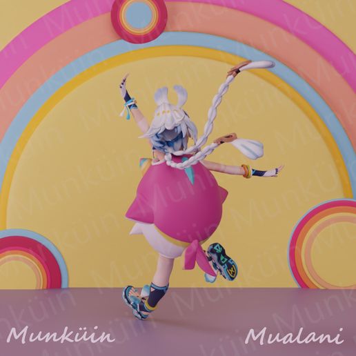 🐠 Mualani Fish・ 3D File for 3D printing・Cults