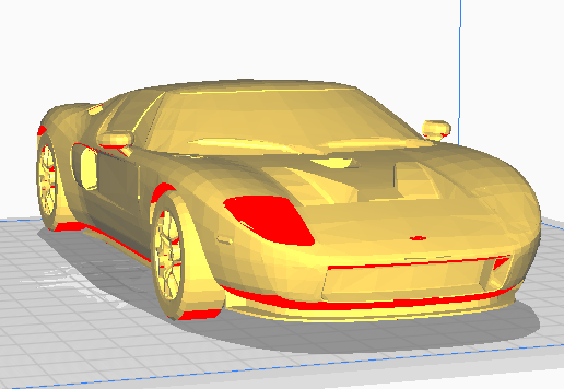 🚙 FORD GT・ STL File for ・Cults