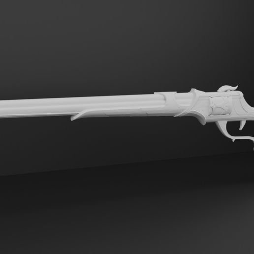 STL file Genshin impact Chevreuse Gun 3d print model 3D print model 🔫 ...