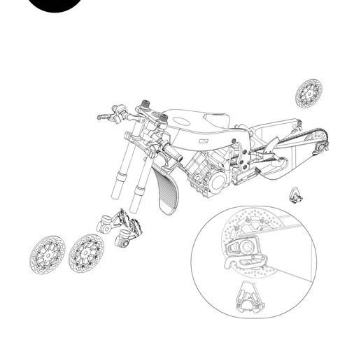 🏍️ KALEX MOTO2 SCALE MODEL 1:12・ STL File for 3D printing・Cults