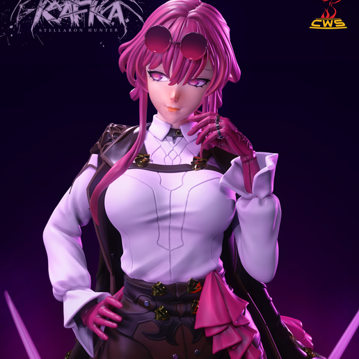 ⭐ Kafka Honkai Star Rail 3D Pringting・ 3D File for 3D printing・Cults