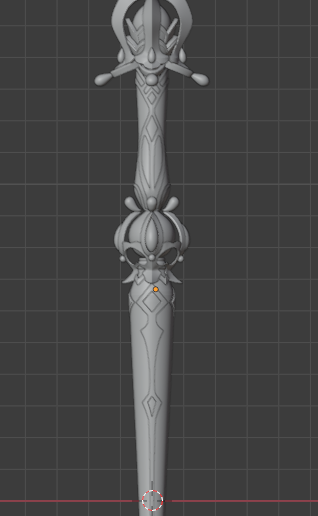 🗡️ Furina Sword - Splendor of Still Waters (Genshin Impact)・ STL File ...