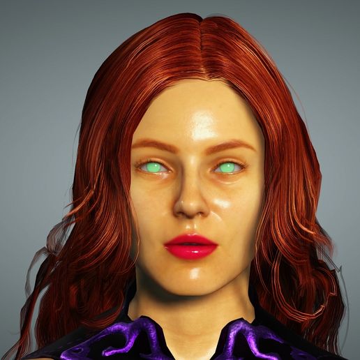 🦸 Starfire・ STL File for 3D printing・Cults