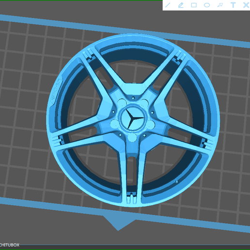 🚙 AMG discs R21 Black and gray・Free STL File for 3D printing・Cults