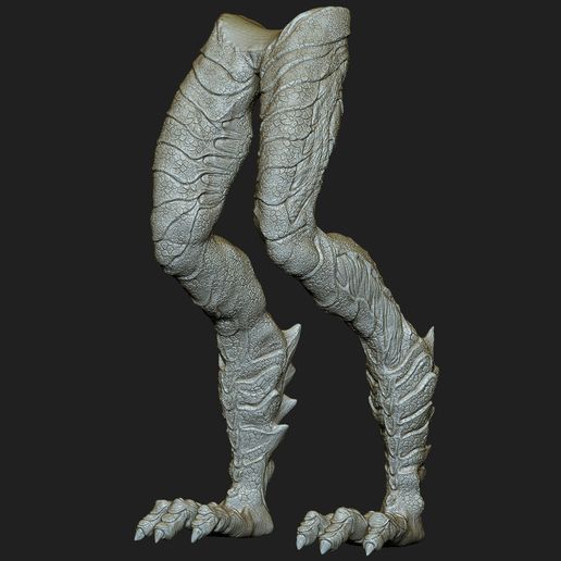 👹 24 Creature Monster Demon Legs・ 3D File for 3D printing・Cults