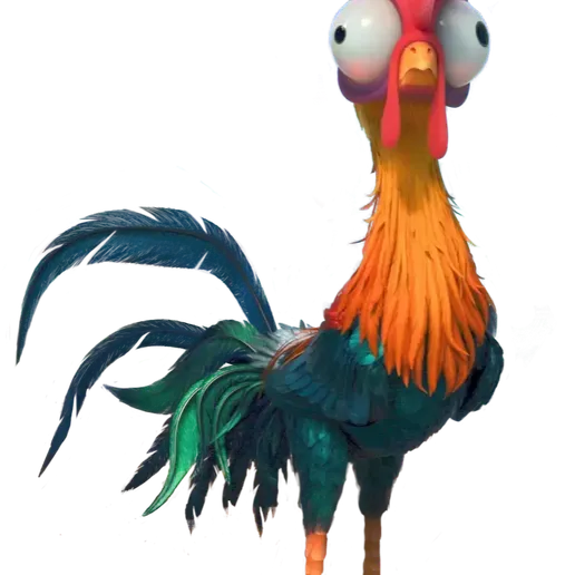 🐔 HeiHei Chicken - Moana 2・ STL File for 3D printing・Cults