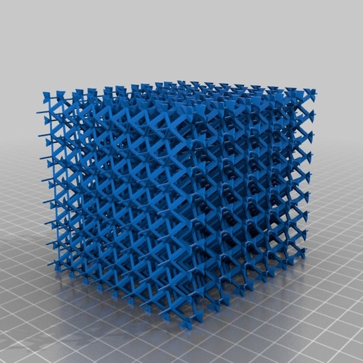 🔮 hexagonal intersection crystal structure・Arquivo STL Grátis para ・Cults