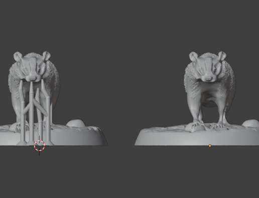 🦡 Badger・ 3D File for 3D printing・Cults