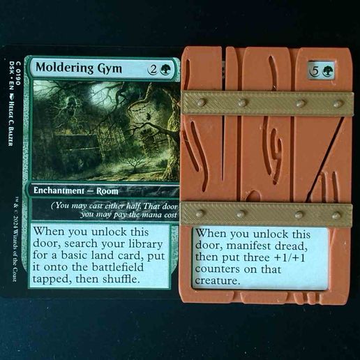 STL file Door Token MTG v.2 🚪 ・3D printable design to download・Cults