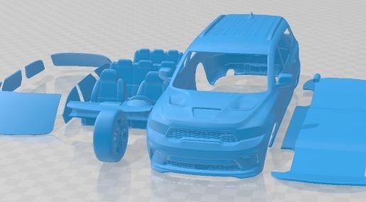 🚗 Dodge Durango SRT Hellcat 2021 Printable Car・ 3D File for ・Cults