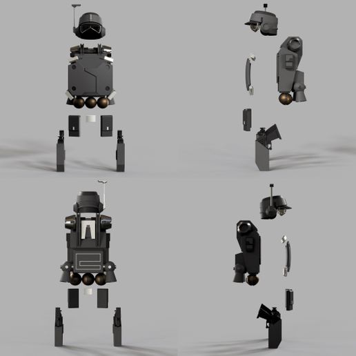Clone Wars Captain Rex Onderon Rebel armor kit for cosplay 3D print ...