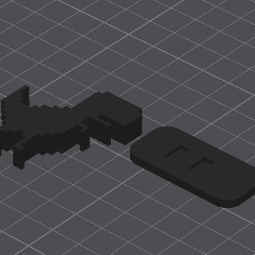 🦖 google dinosaur・ STL File for 3D printing・Cults