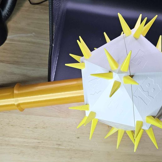 🎲 D20 Mace dice case・Free 3MF File for 3D printing・Cults
