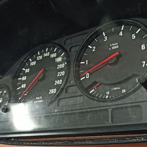 🧞‍♂️ RINGS IN THE DASHBOARD INSTRUMENT PANEL BMW E32,E34 3D PRINT MODEL ...