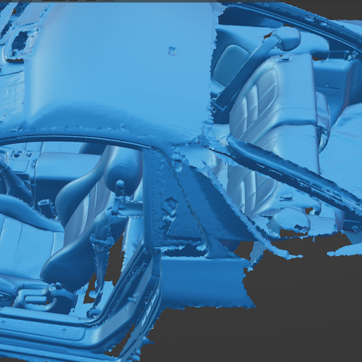 🩻 Mitsubishi 3000GT Interior Dashboard / Cockpit – High Detail 3D Scan ...