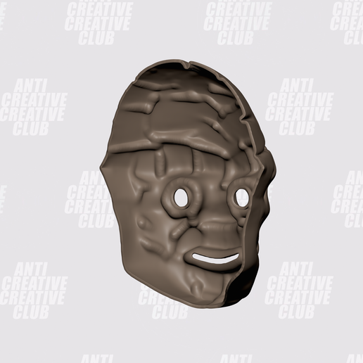 👾 Fantastic 4 The Thing Kids Mask・ STL File for 3D printing・Cults