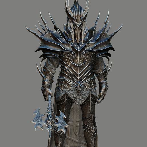 🔥NEW - Unleash the Dark Lord: Morgoth in 3D! 🔥・ STL File for 3D ...