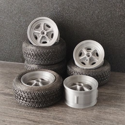 🚁 Tire set #9・ STL File for 3D printing・Cults