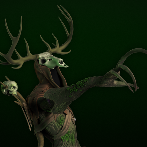 👹 Leshen - The Wtcher 3 Wild Hunt・ 3D File for 3D printing・Cults