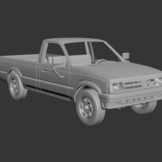 🚗 MAZDA B2000 1986・ 3D File for ・Cults