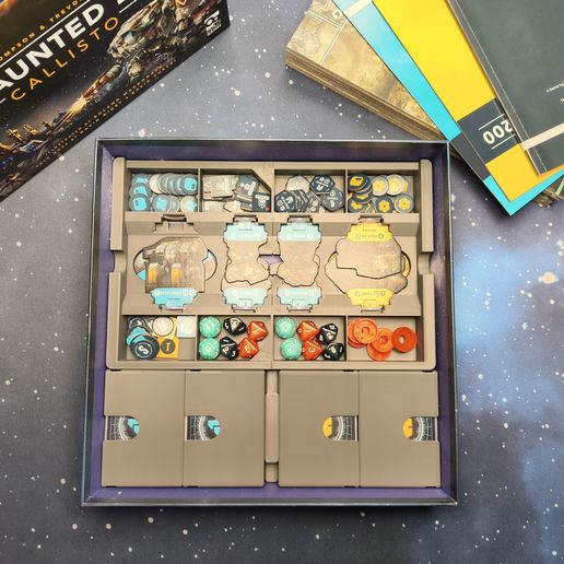 ♟ Boardgame Insert Project - Undaunted 2200: Calisto・ STL File for 3D ...