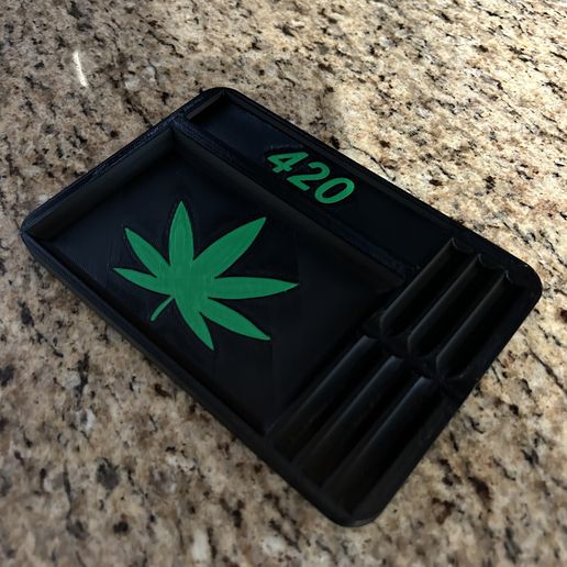 🚬 weed tray ;)・ STL File for 3D printing・Cults