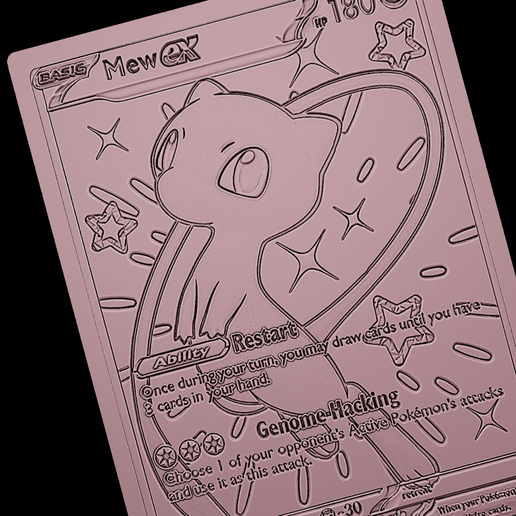 mew pokemon card coloring pages