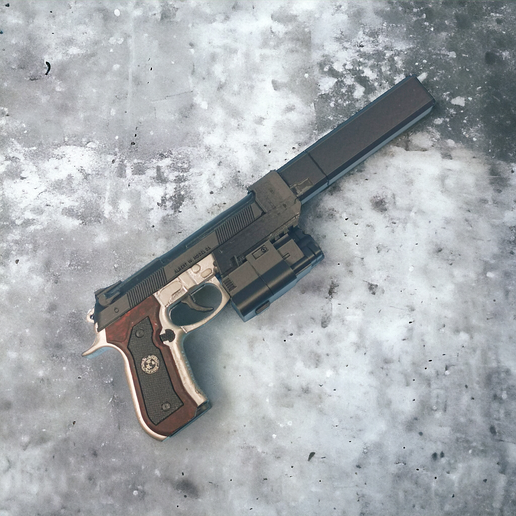 STL file Residual Evil Samurai Edge Albert 01 Props 🗡️ ・3D printer model to download・Cults