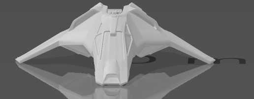 🖖 STO - Federation - Valkyrie Fighter・Free STL File for 3D printing・Cults