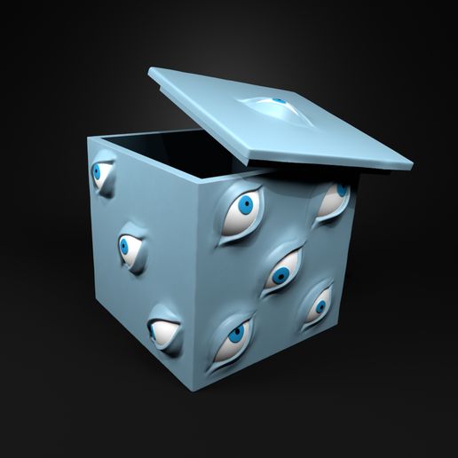 📦 Prison Realm Jujutsu Kaisen Box Ready to print・ STL File for 3D ...