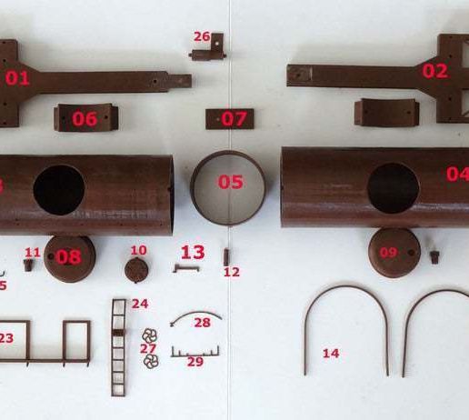 Free STL file Bogie Tank Wagon 1:32 🪖 ・3D print design to download・Cults