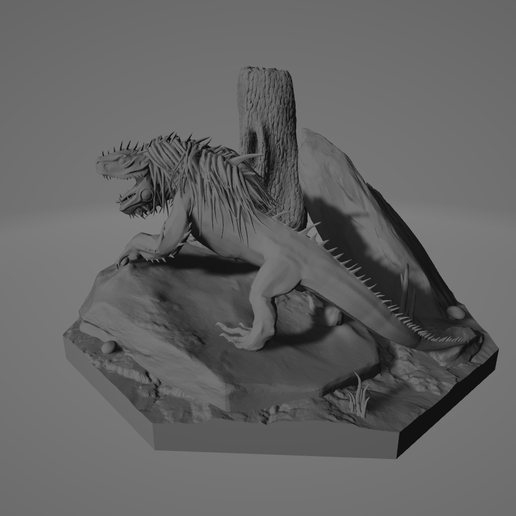 👹 MONSTER HUNTER GREAT JAGRAS FIGURE・ STL File for 3D printing・Cults