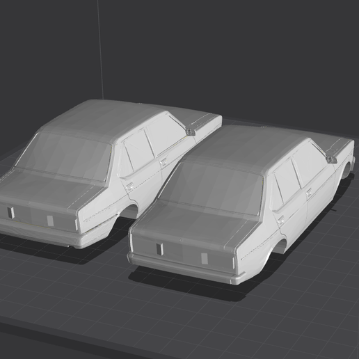 🎲 tofas /fiat 131 for diecast 1/18・ STL File for 3D printing, CNC ...