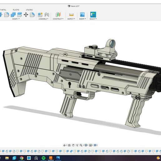 🔫 Neon's Gun Nikke Goddess of Victory・ STL File for 3D printing・Cults