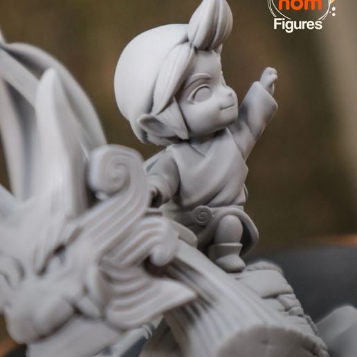 🌬️ Chibi Wind Waker Link on the King of Red Lions・ 3D File for 3D ...
