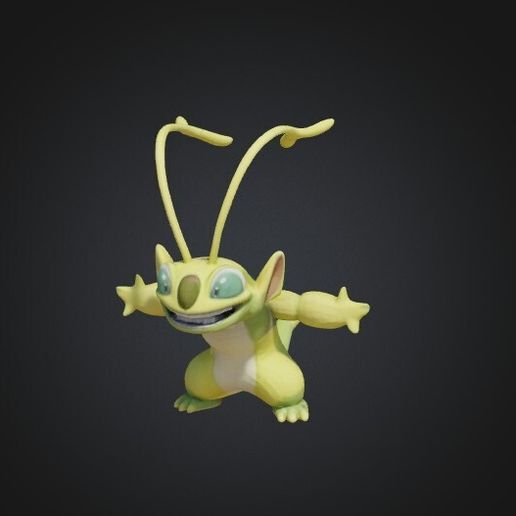 🎬 stitch sparky character・ STL File for 3D printing・Cults