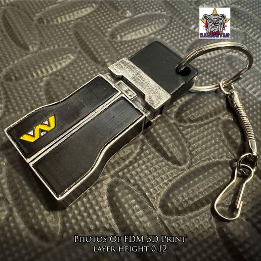 🔑 Romulus Weyland Yutani Reset Key - Alien・ STL File for 3D printing・Cults