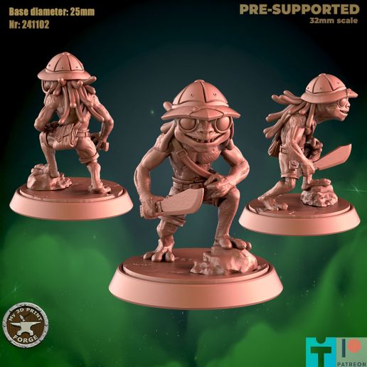 3D file Murloc Sir Fin Adventurer 🐠 ・3D printable model to download・Cults