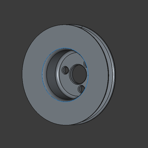 🚗 Printable Vaz 2101-2107 pulley on pump・ STEP File for 3D printing・Cults