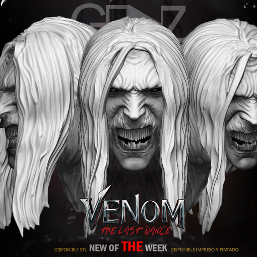 STL file KNUL, VENOM, KING IN BLACK 🤴 ・3D print design to download・Cults