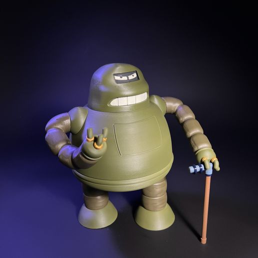 🤖 FUTURAMA 3D: Donbot・ 3D File for ・Cults